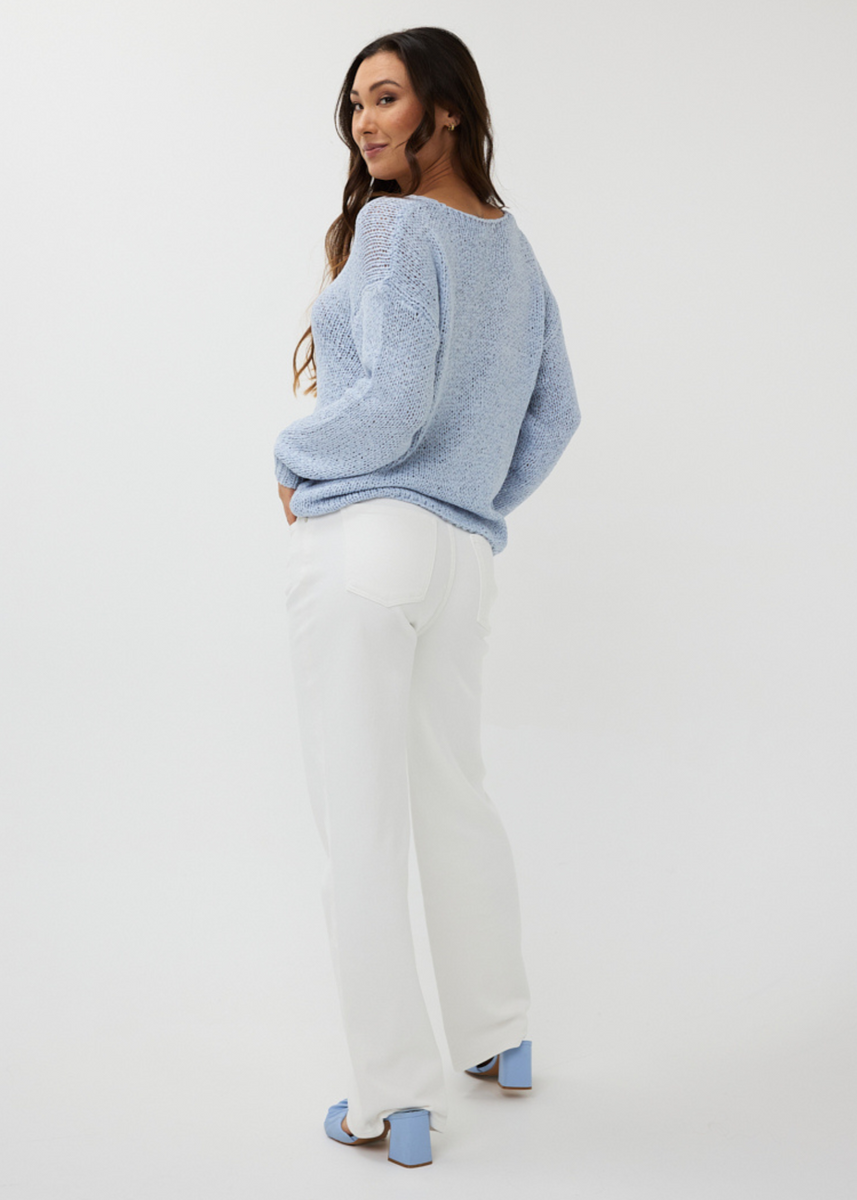 Esqualo Knit Sweater – Woven